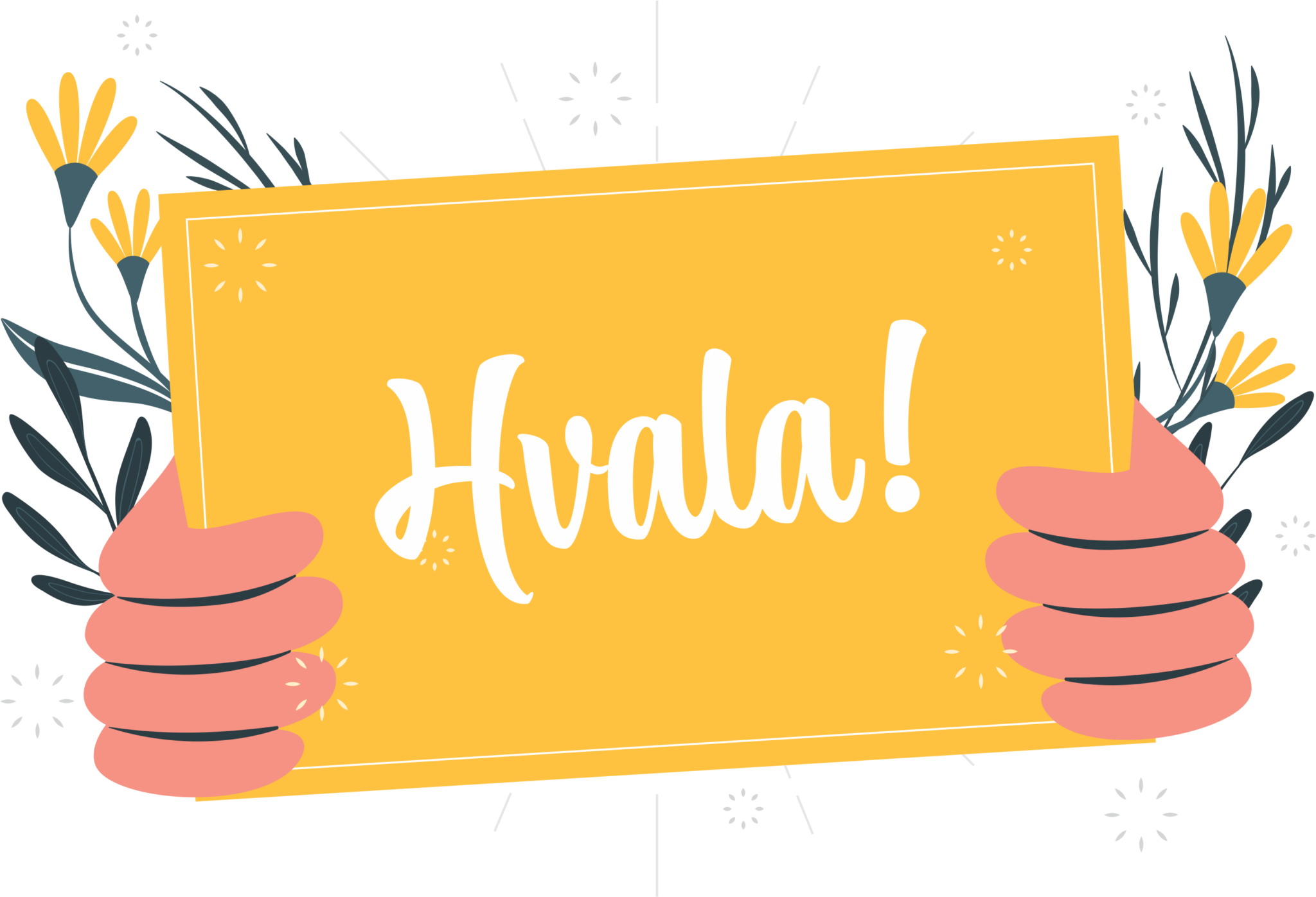 Hvala za zaupanje in prijetno sodelovanje! | Sekom grafika